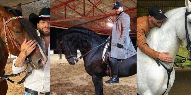 La increíble colección de caballos de Maluma que ni Pepe Aguilar tiene